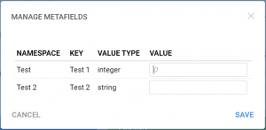 Shopify Metadata - Sellercloud Help