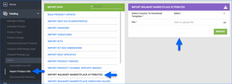 Walmart Marketplace Products: Categories and Attributes - Sellercloud Help