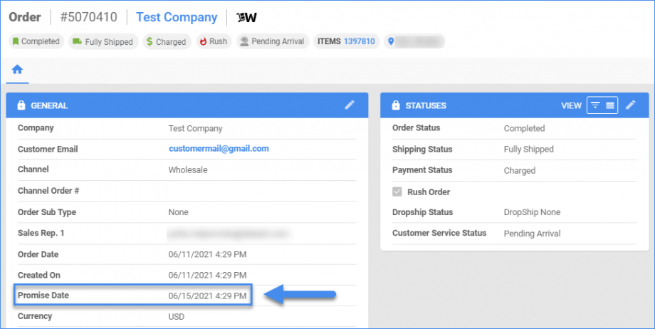 Order Promise Date (Ship-By Date) - Sellercloud Help