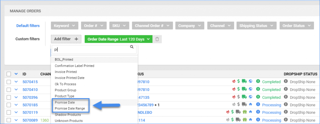 Order Promise Date (Ship-By Date) - Sellercloud Help