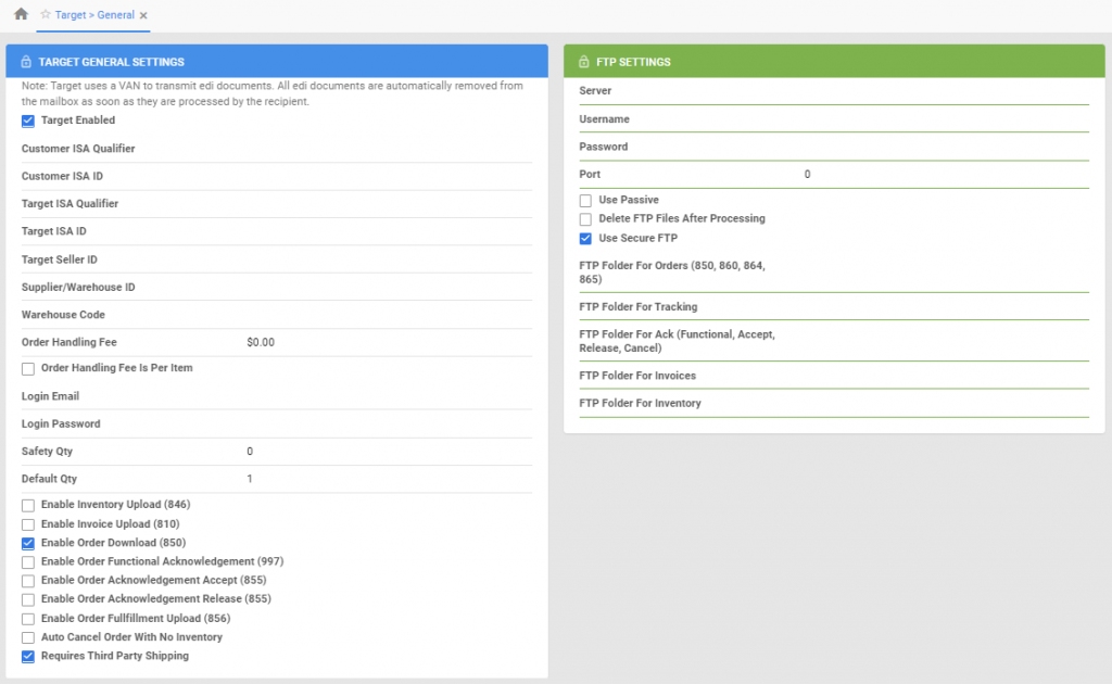 Target Account Integration - Sellercloud Help