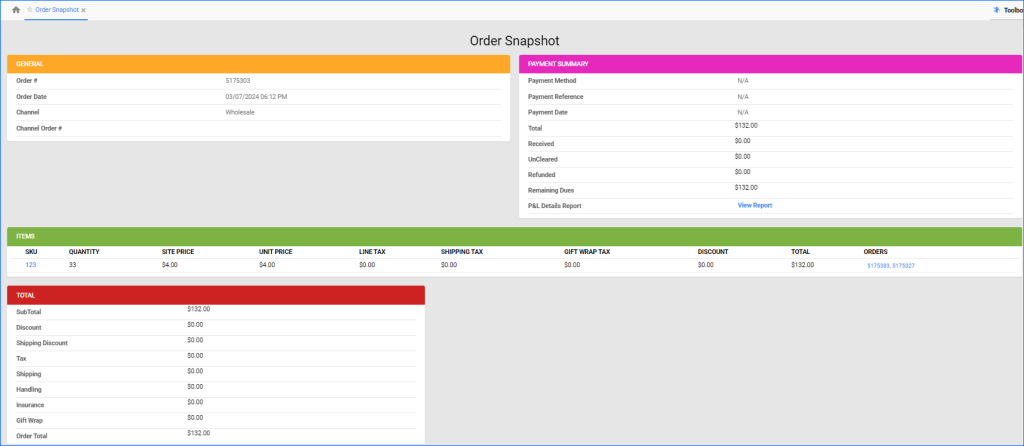 Splitting an Order - Sellercloud Help