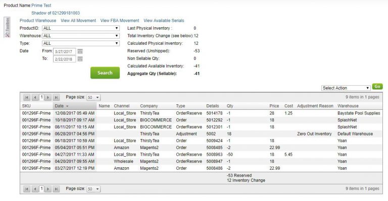 Inventory Movement History - Sellercloud Help