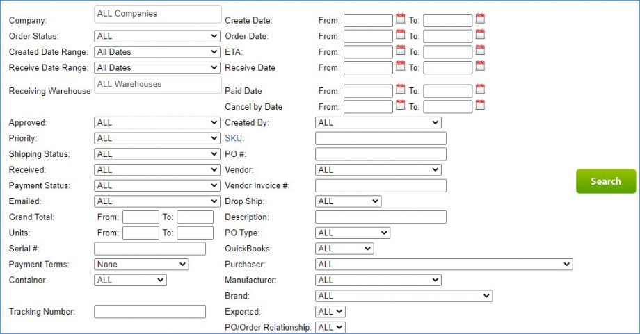 Managing Purchase Orders - Sellercloud Help