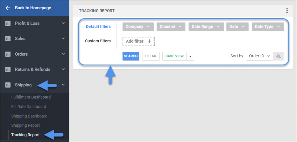Tracking Report - Sellercloud Help