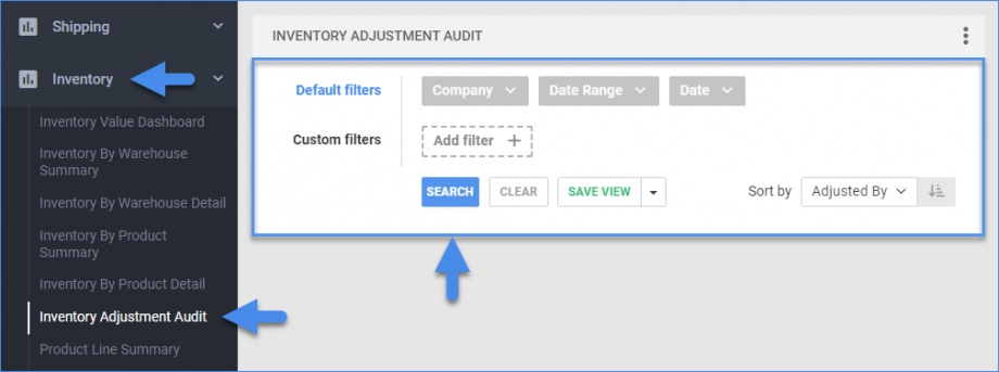 Inventory Adjustment Audit - Sellercloud Help