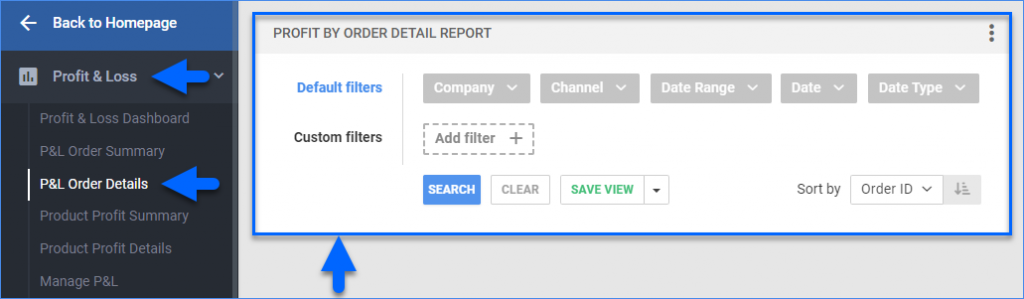 P&L Order Details (Profit by Order Details) - Sellercloud Help