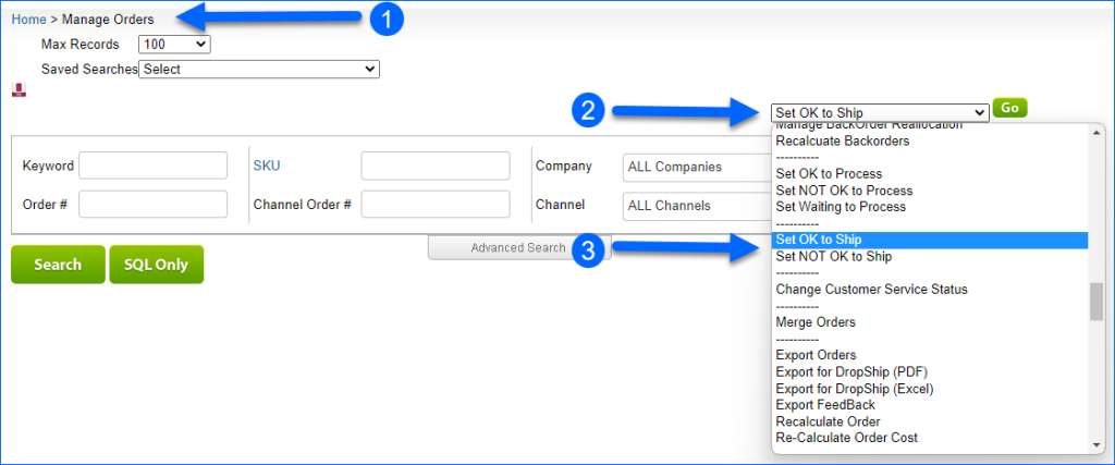 OK to Ship Workflow - Sellercloud Help