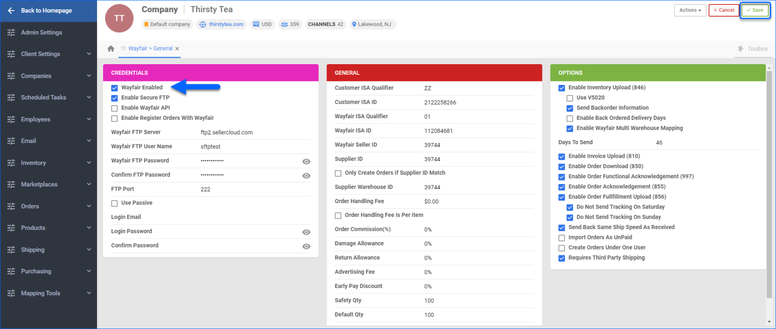 Wayfair Account Integration - Sellercloud Help