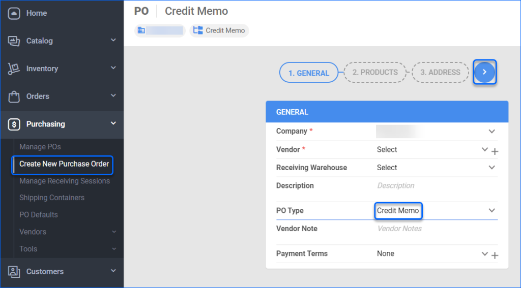 Credit Memo Workflow - Sellercloud Help
