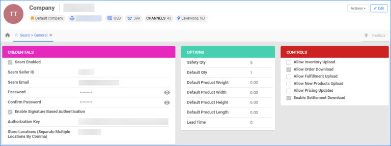 Sears Account Integration - Sellercloud Help