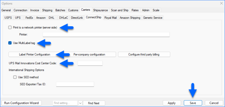 ConnectShip Account Integration - Sellercloud Help