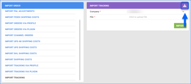 Tracking Import for Orders and POs - Sellercloud Help