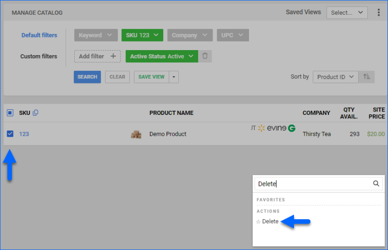 Delete Products - Sellercloud Help