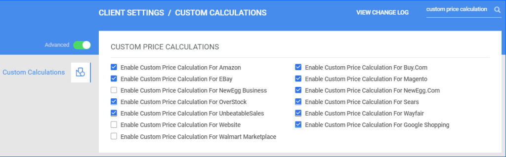 Custom Price Calculations - Sellercloud Help