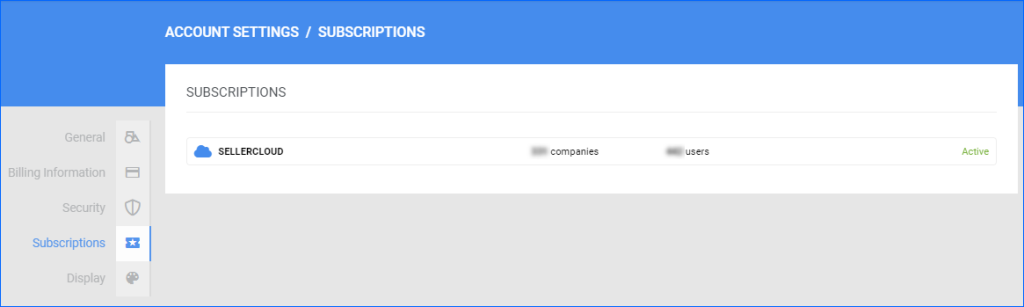 Manage Your Account - Sellercloud Help