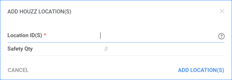 Houzz Locations - Sellercloud Help