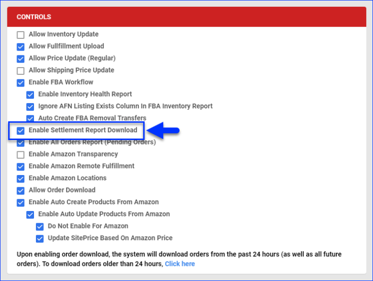 Amazon Settlements - Sellercloud Help