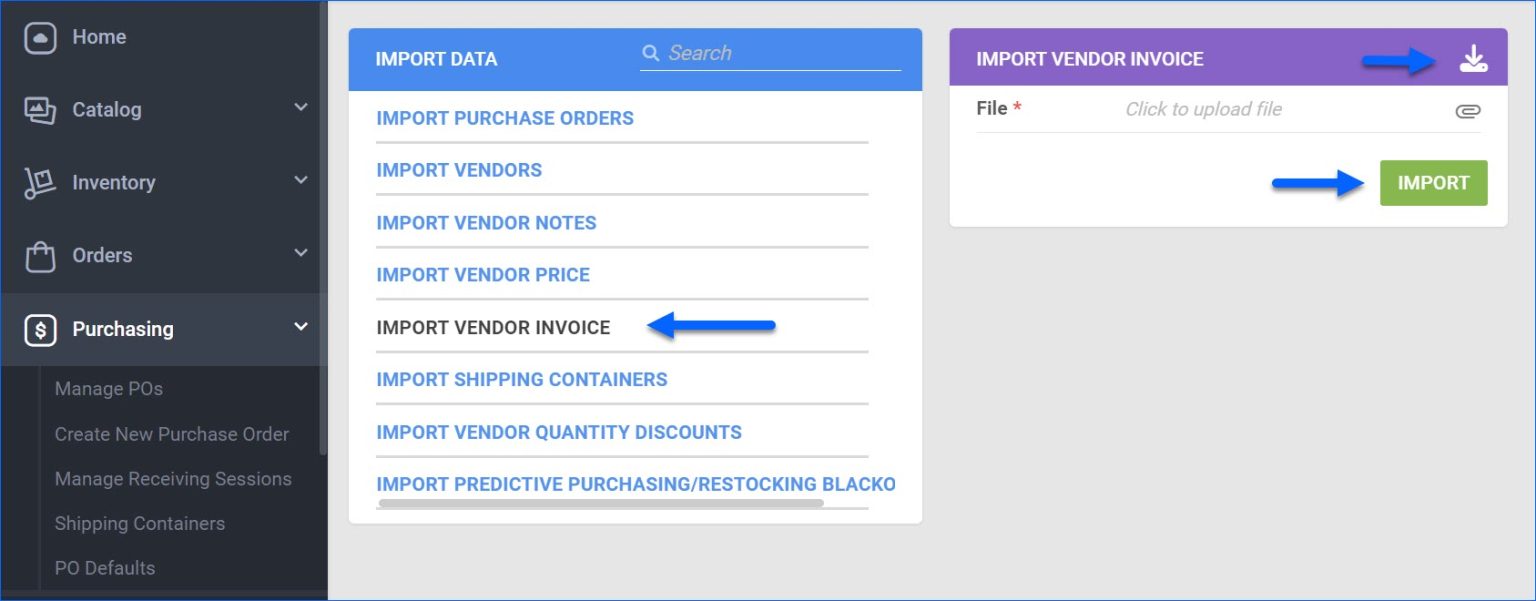Vendor Invoices - Sellercloud Help