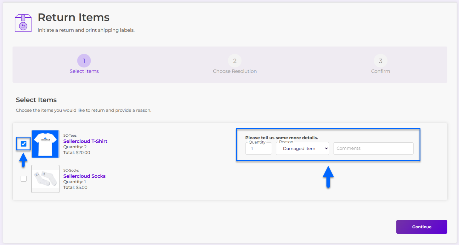 Orderback: Orders and Returns Portal - Sellercloud Help